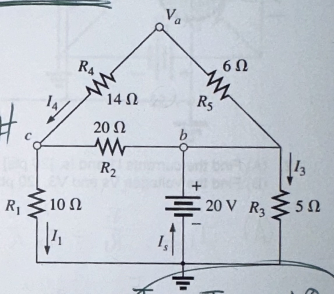 Solved Given the circuit shown. Determine:(A) ﻿Determine the | Chegg.com