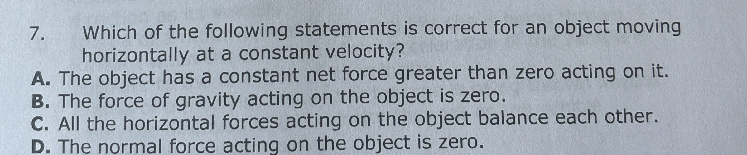 Solved Which of the following statements is correct for an | Chegg.com