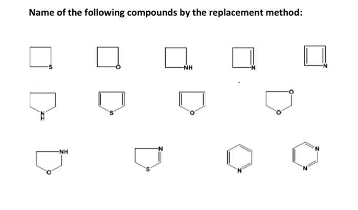 Solved Name of the following compounds: HN NH NH Name of | Chegg.com