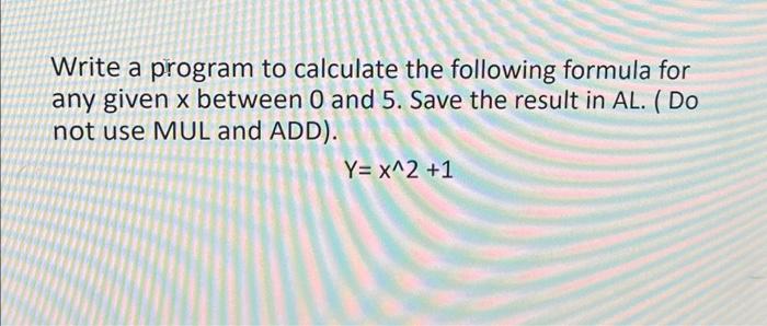 Solved Write a program to calculate the following formula | Chegg.com