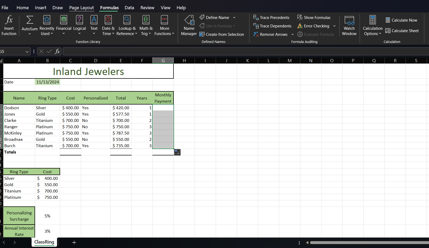 Solved by an EXPERT please help me solve this. Insert a PMT function in | Chegg.com