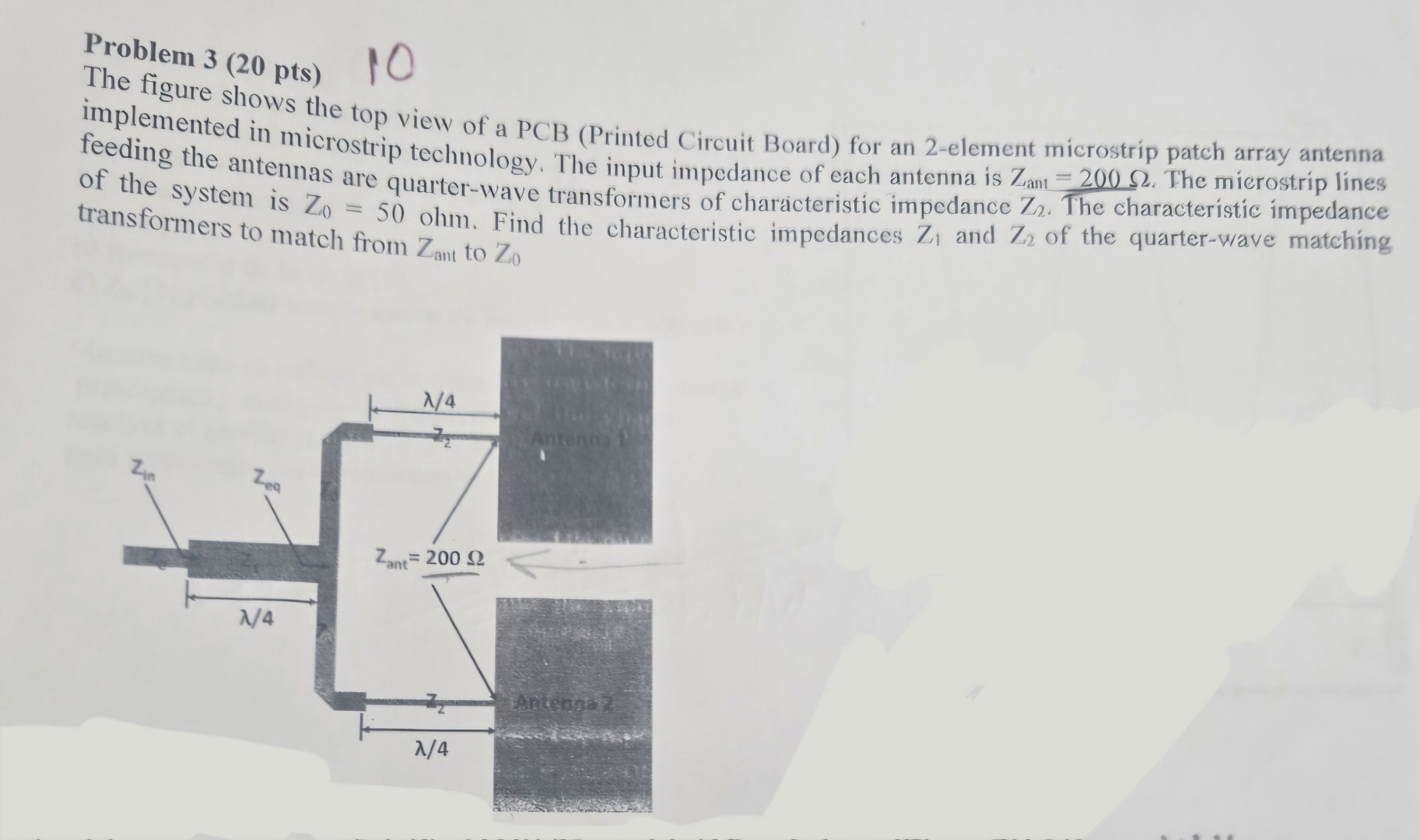 Solved Problem 3 (20 ﻿pts)The figure shows the top view of a | Chegg.com