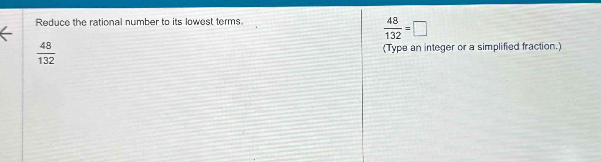 Solved Reduce the rational number to its lowest | Chegg.com