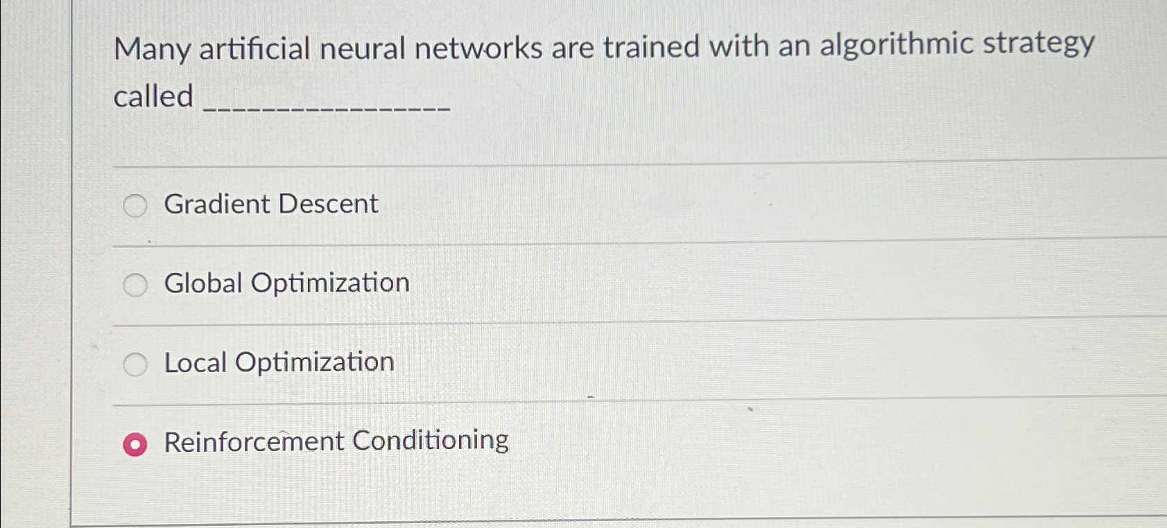 Solved Many artificial neural networks are trained with an | Chegg.com Solved Many artificial neural networks are trained with an | Chegg.com