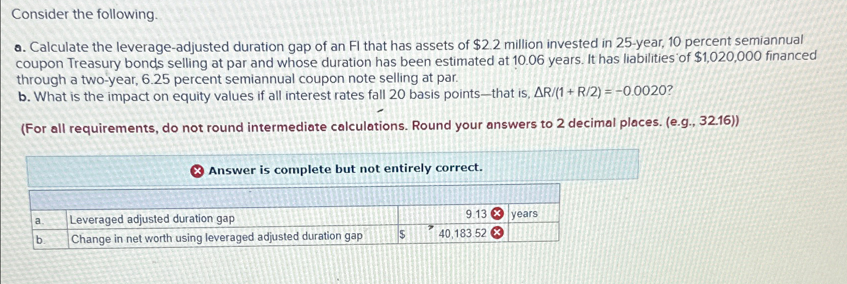 Solved Consider the following.a. ﻿Calculate the | Chegg.com