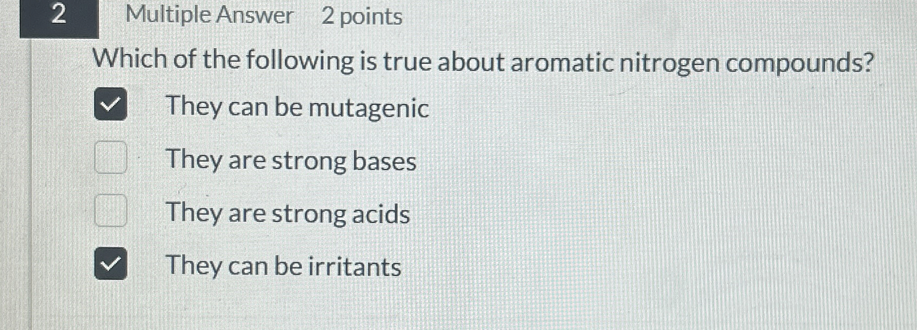Solved Steps for 2 Multiple Answer 2 pointsWhich of the | Chegg.com Solved Steps for 2 Multiple Answer 2 pointsWhich of the | Chegg.com
