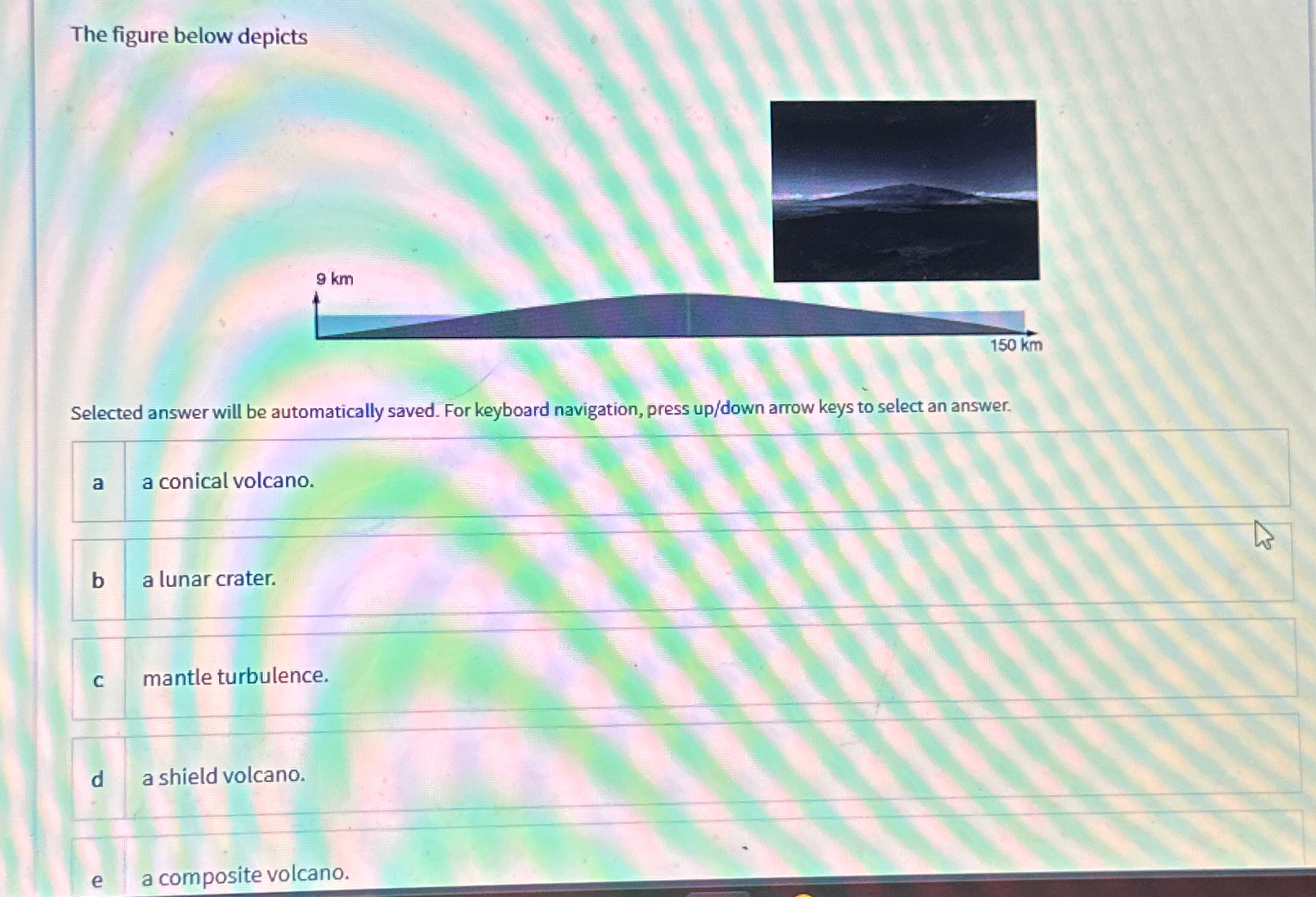 Solved The figure below depictsSelected answer will be | Chegg.com