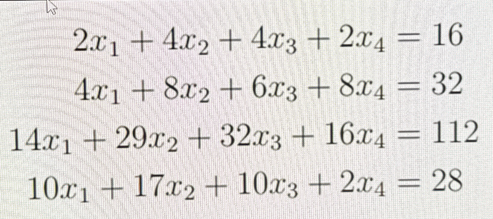 Solved using Gaussian Elimination technique.Please show all | Chegg.com