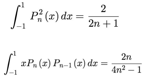 Solved [ PX (2) dx = 2 2n +1 I- xPn (2) Pn-1 (x) dx 2n 4n2 – | Chegg.com