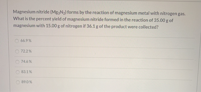 Solved A 4.691 g sample of MgCl2 is dissolved in enough | Chegg.com