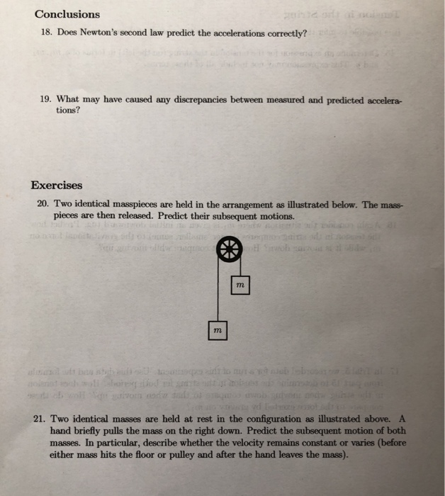 Solved Lab 6 - Newton's Second Law: Atwood's Machine | Chegg.com