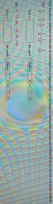 Solved Find Functions Defined On The Set Of Nonnegative