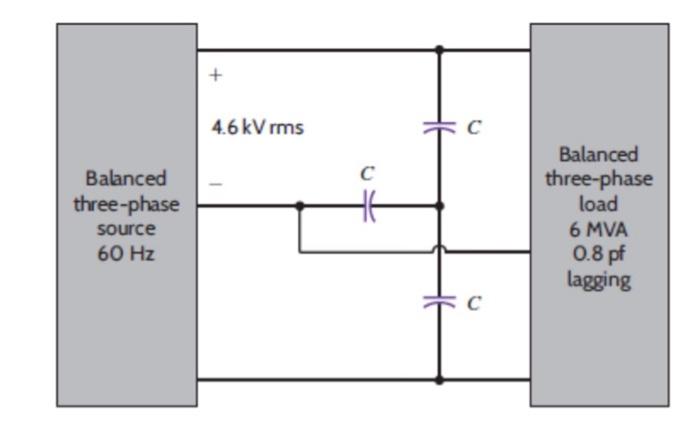Solved Find the capacitance of the capacitor. The total load | Chegg.com