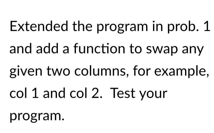 Solved Write A Program To Generate A 2 D Array Of Size 4x6 3093