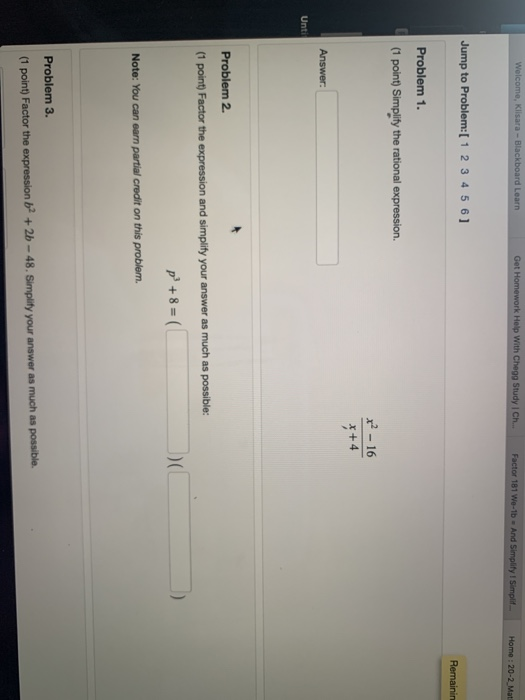 Solved - Blackboard Learn Get Homework Help With Chege Study | Chegg.com