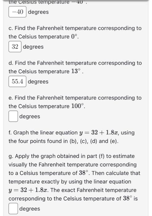 Solved Measuring Temperature. The two most commonly used | Chegg.com
