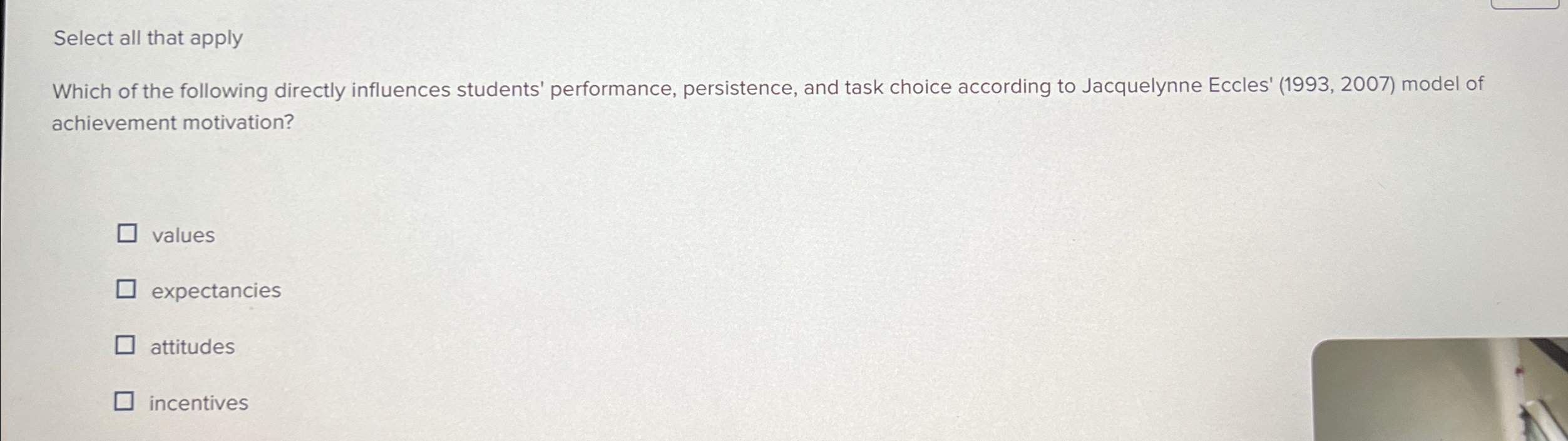 Solved Select all that applyWhich of the following directly | Chegg.com