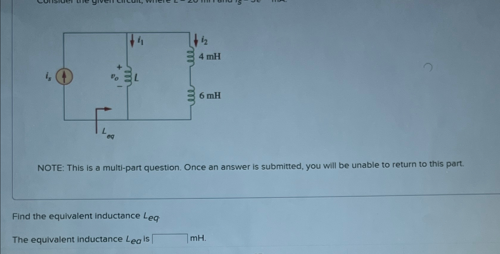 NOTE: This is a multi-part question. Once an answer | Chegg.com