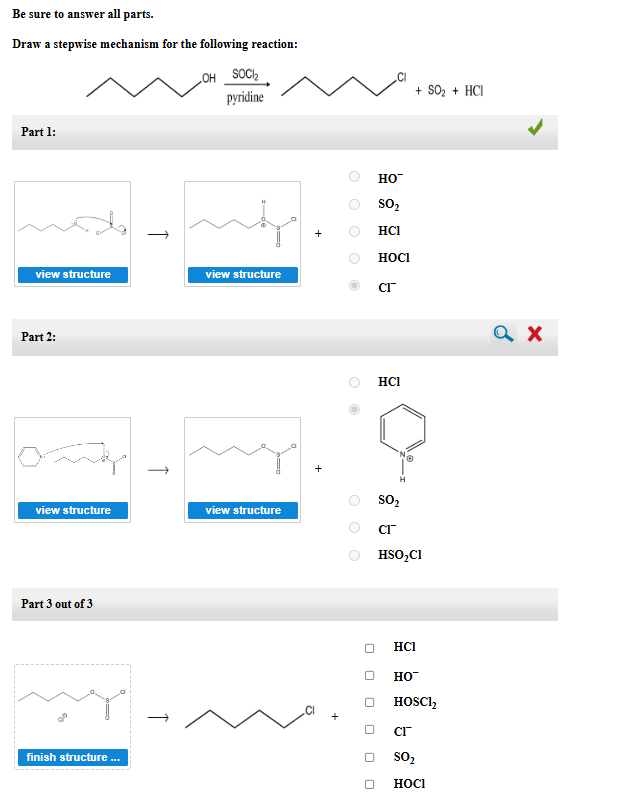 Solved poxc Be ﻿sure to ﻿answer all parts. Draw a stepwise | Chegg.com