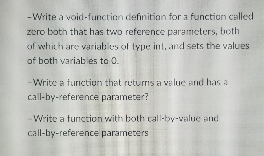 Solved Write in code using C++, followed the guidelines | Chegg.com