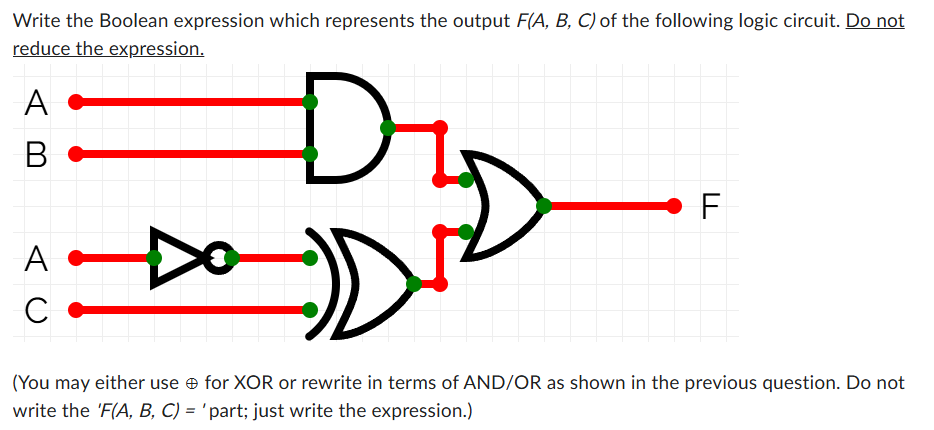 Solved Write the Boolean expression which represents the | Chegg.com