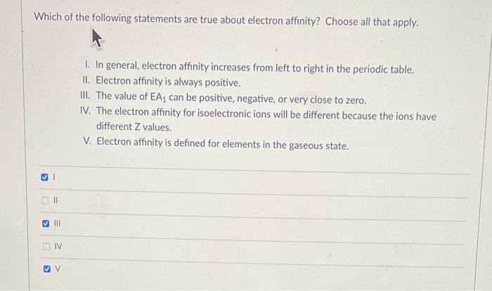 Solved hich of the following statements are true about | Chegg.com