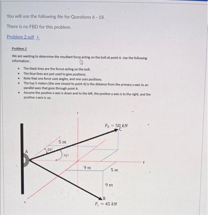 Solved Problem 2 We are wanting to determine the resultant | Chegg.com