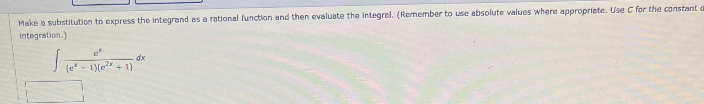 Solved Make a substitution to express the integrand as a | Chegg.com