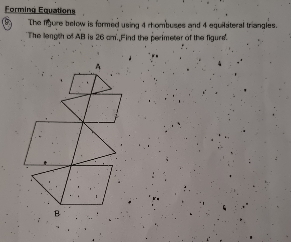 Solved Forming Equations. ﻿The figure below is formed using | Chegg.com