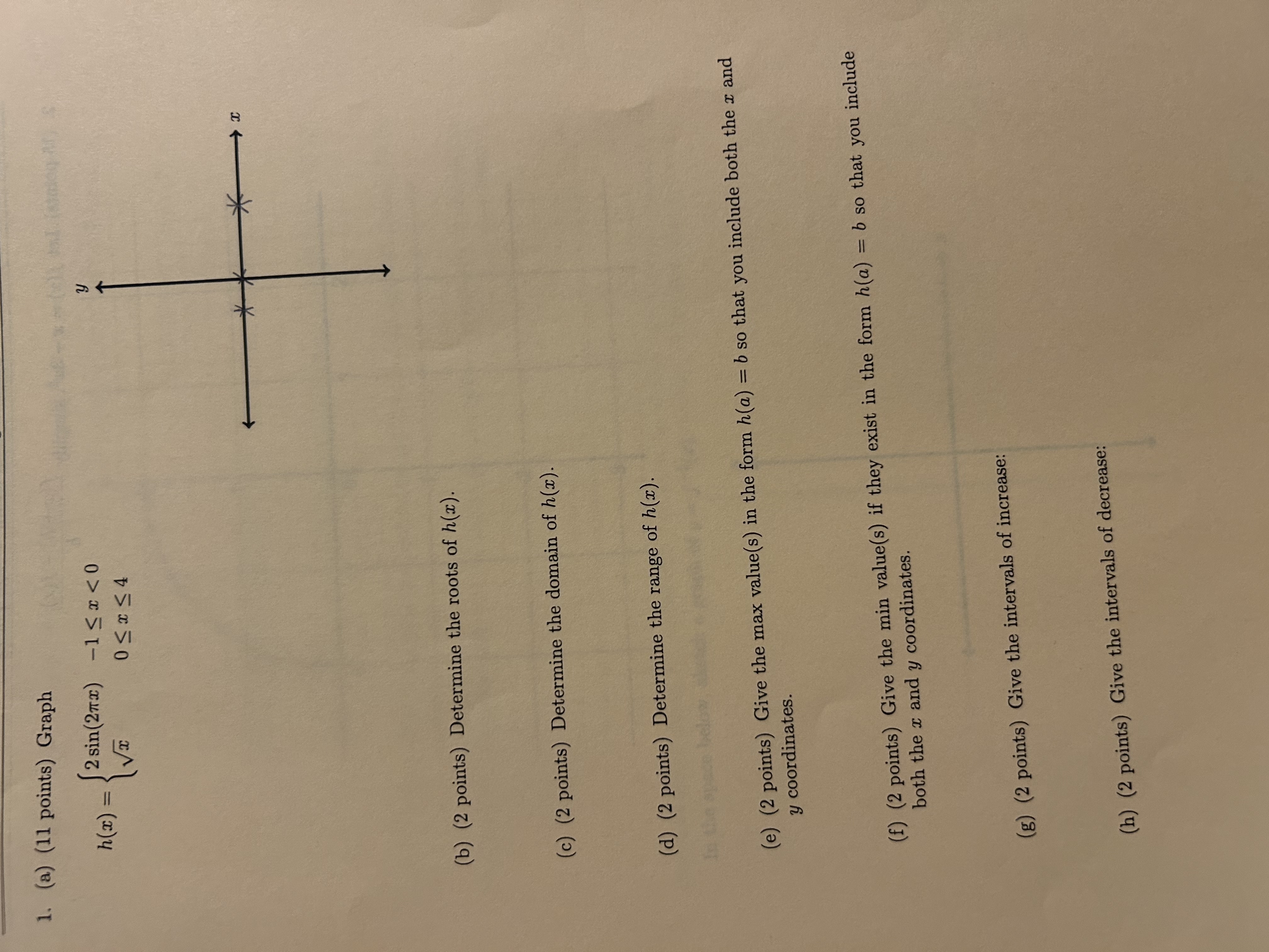 Solved (a) (11 ﻿points) | Chegg.com