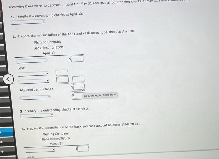Solved Exercise 4-45 (Algorithmic) Bank Reconciliation | Chegg.com