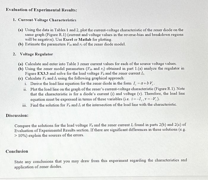 Solved Objectives: 1. To investigate the current-voltage | Chegg.com