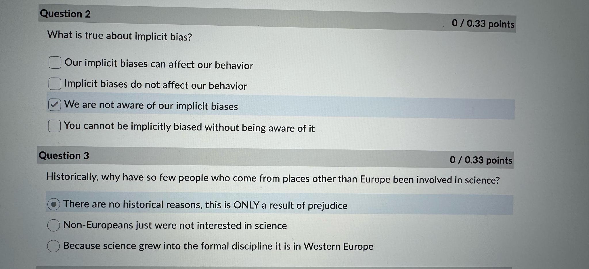 Solved Question 200.33 ﻿pointsWhat is true about implicit | Chegg.com