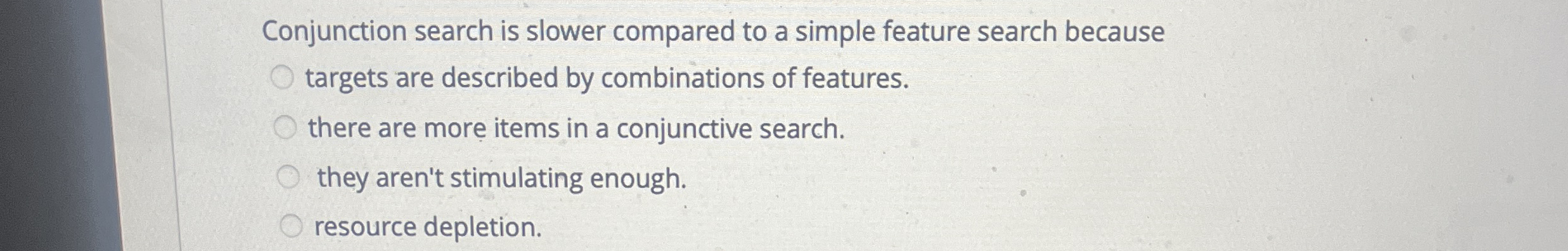 Solved Conjunction search is slower compared to a simple | Chegg.com