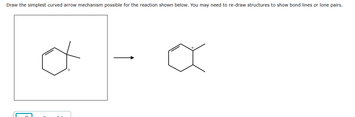 Solved Draw the simplest curved arrow mechanism possible for | Chegg.com