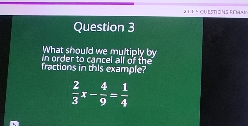 Solved Question 3What should we multiply by in order to | Chegg.com