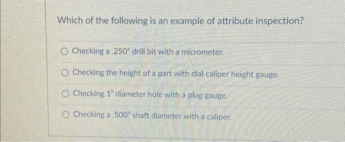 Solved Which of the following is an example of attribute | Chegg.com