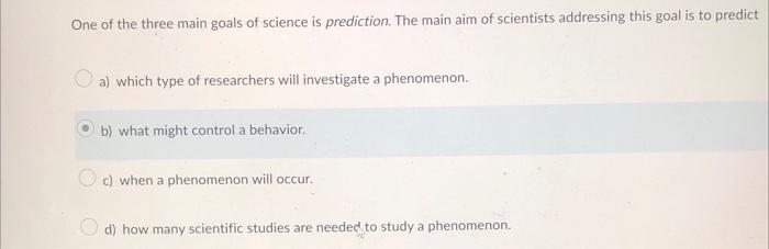 Solved Which of the following subfields of psychology is | Chegg.com
