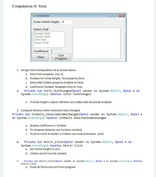 Solved The coefficient of restitution of a ball, a number | Chegg.com