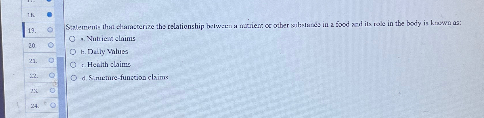 Solved Statements that characterize the relationship between | Chegg.com