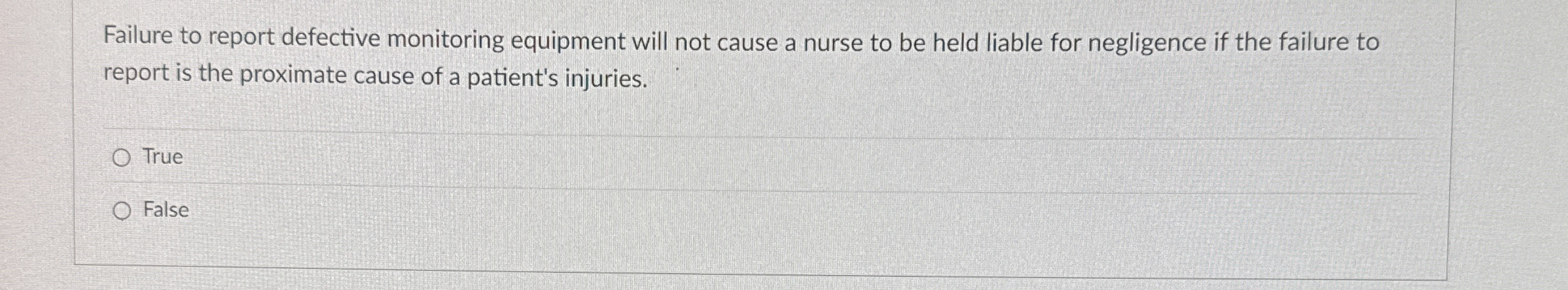 Solved Failure to report defective monitoring equipment will | Chegg.com