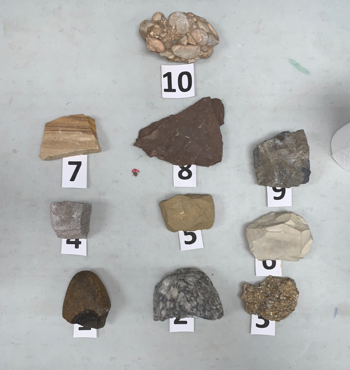 Solved PLEASE IDENTIFY THE FOLLOWING ""SEDIMENTARY"" ﻿ ROCK | Chegg.com