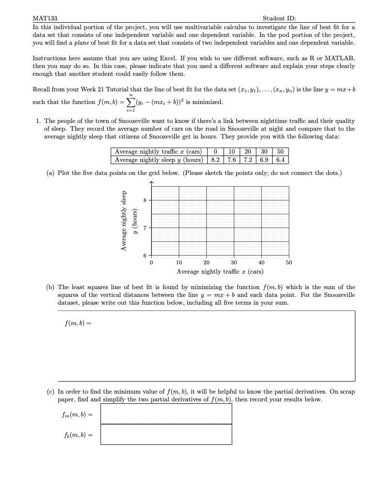 In this individual portion of the project, you will | Chegg.com