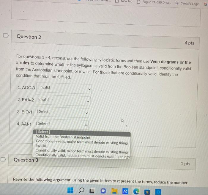 Solved For questions 1−4, reconstruct the following | Chegg.com