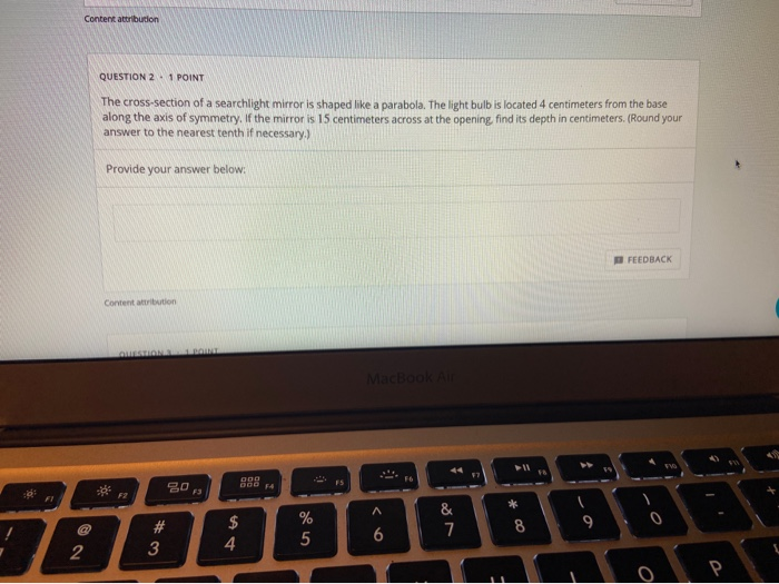 Solved Content attribution QUESTION 2. 1 POINT The | Chegg.com Solved Content attribution QUESTION 2. 1 POINT The | Chegg.com