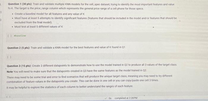 Solved Mreads csv into a dataframe df=pd. | Chegg.com