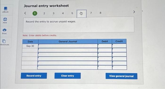 Journal entry worksheet Record the entry to update | Chegg.com