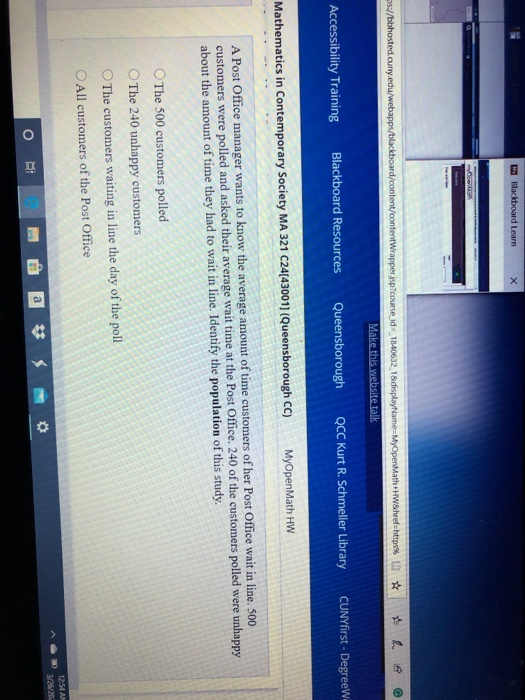 Solved Blackboard Learn X | Chegg.com