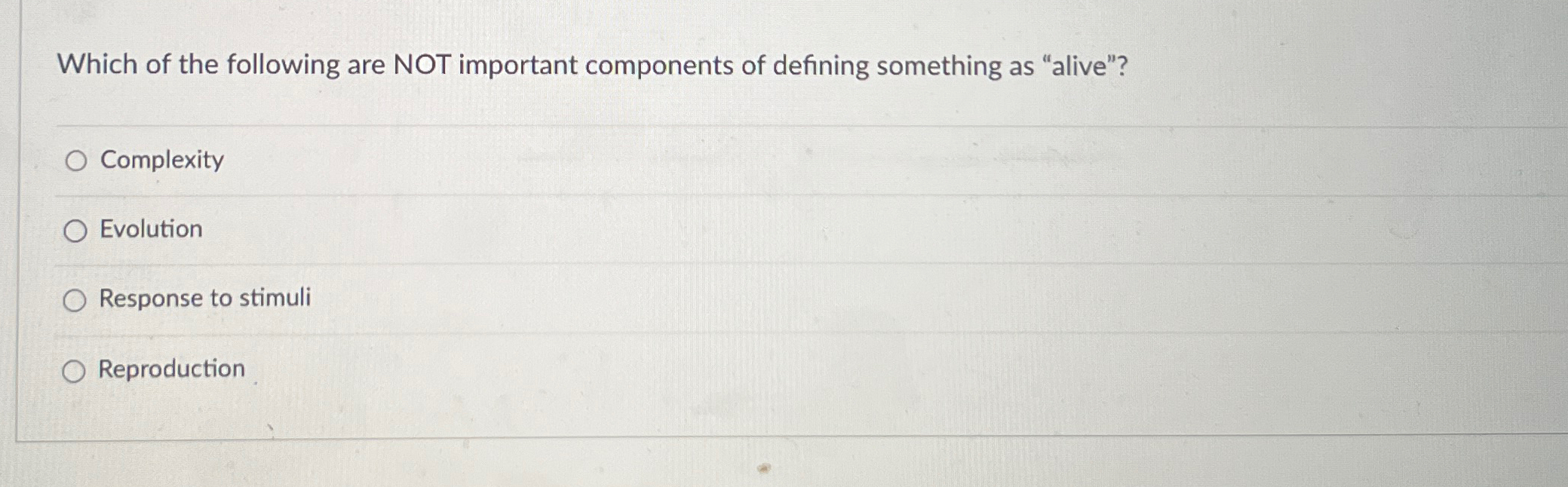 Solved Which of the following are NOT important components | Chegg.com