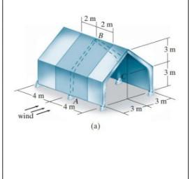 Solved Solve the given structure. The side of the building | Chegg.com